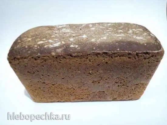 Ржано пшеничный хлеб на ржаной закваске Хлебопечка ру