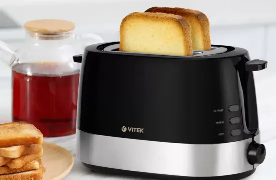 Тостер Vitek VT-1584 BK - Хлебопечка.ру